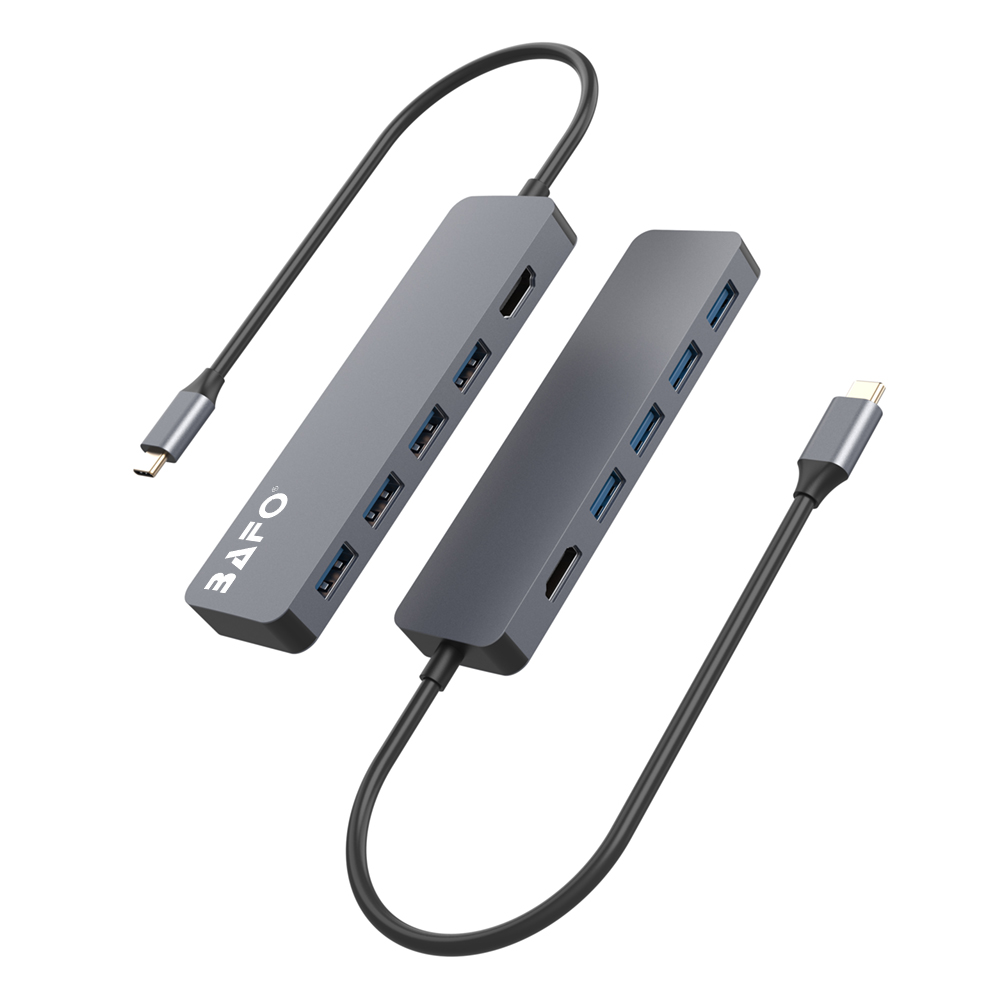 USB-C to 4*USB-A3.2(5Gbps)+HDMI(4K@30Hz) Docking Station (5 in 1 ...