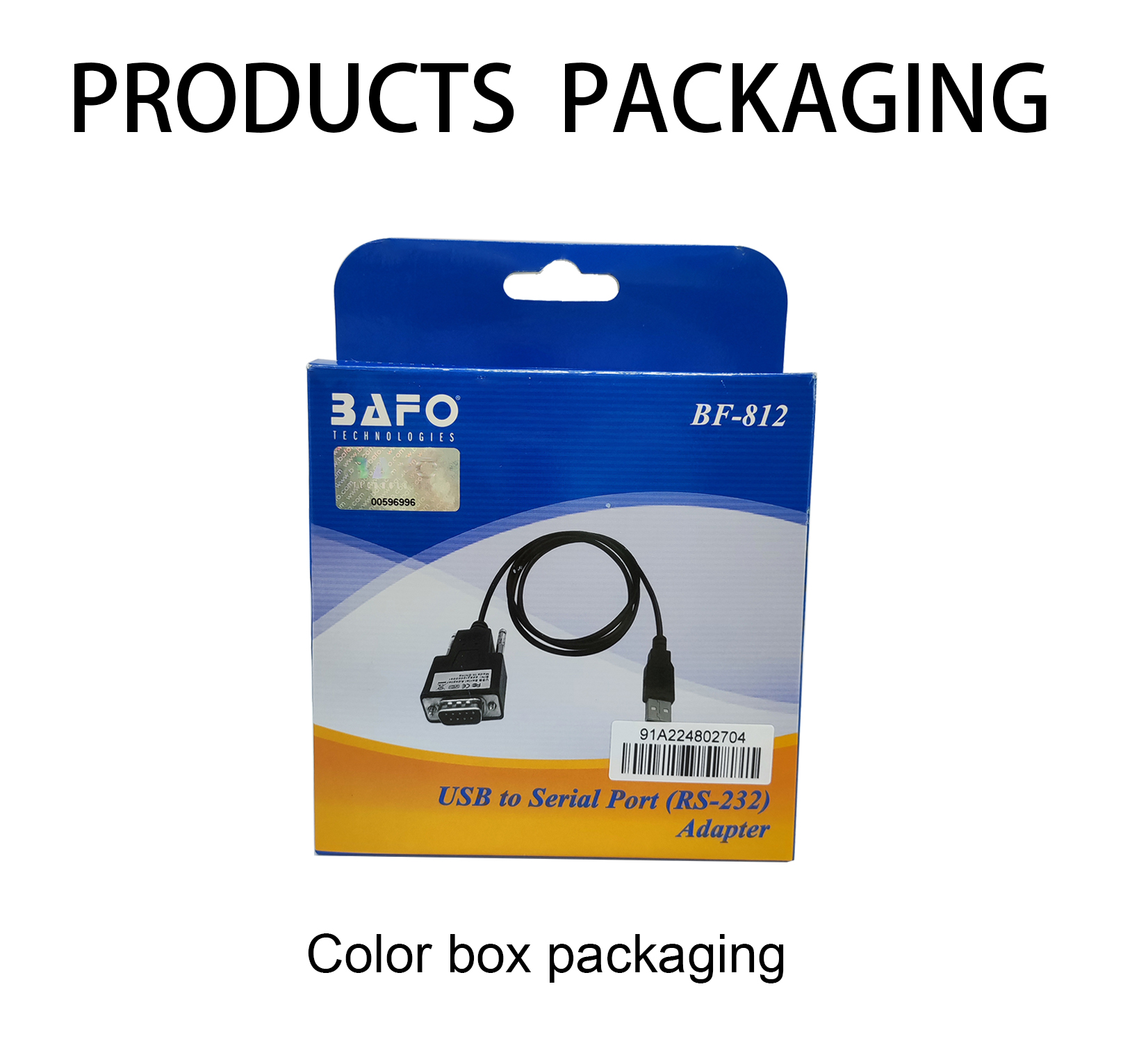 BF-812 USB2.0 to RS232 Serial Cable (PVC) - BAFO Website