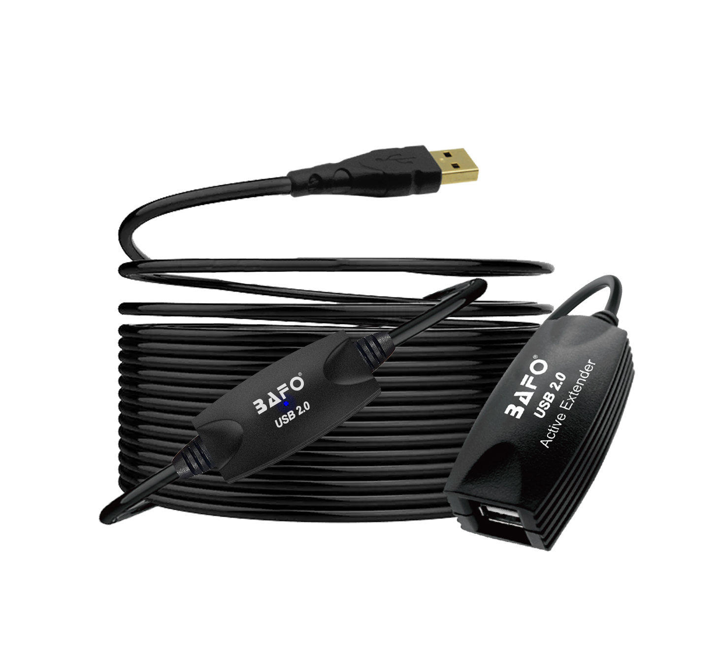 USB 2.0 Active Extender over USB Cable (15M/20M/25M/30M) - BAFO网站